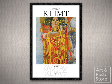 Second Life Marketplace - Hygeia - Klimt | Fine Art Poster | Mesh Frame ...